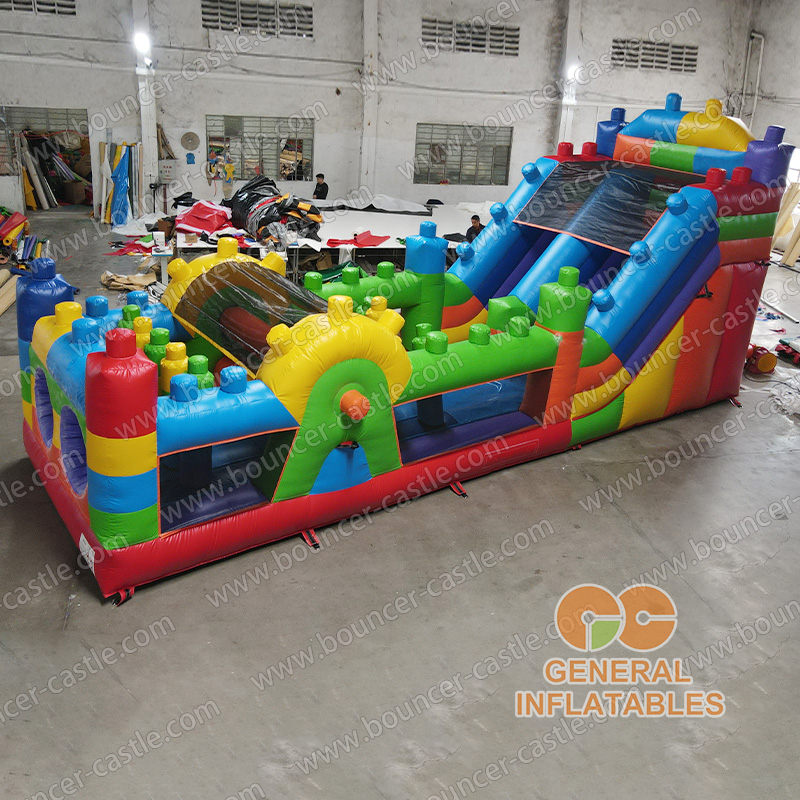 Building Block Obstacle Course | Obstacle Courses | Products | bouncer ...