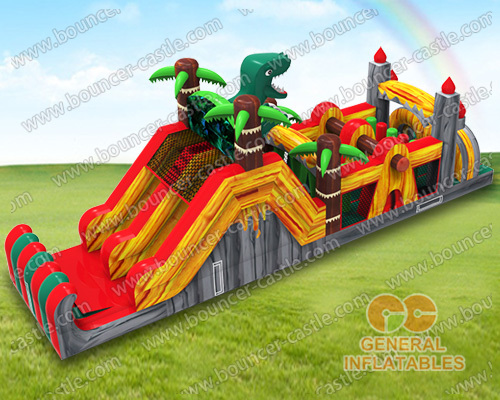 Dinosaur Obstacle Course | Obstacle Courses | Products | bouncer-castle