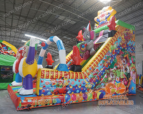Circus Slide | Inflatable Slides | Products | bouncer-castle