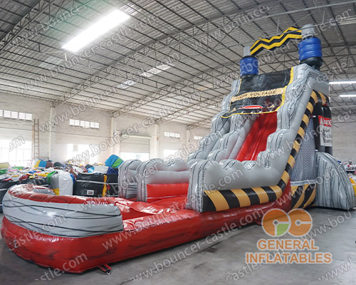 High Voltage Water Slide | Inflatable Water Slides | Products | bouncer ...